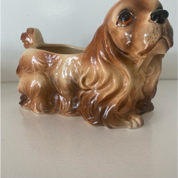 Inarco | Accents | Vintage Cocker Spaniel Dog Planter Inarco Japan ...